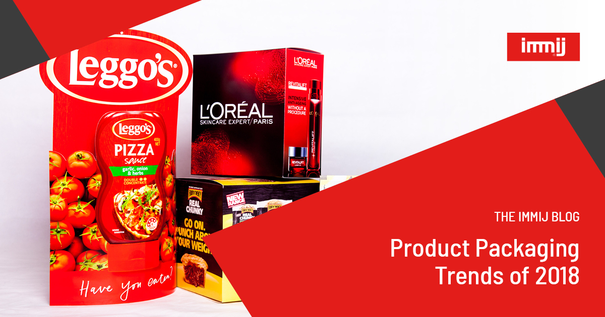 Product Packaging Trends of 2018 - Immij - Printing & Packaging