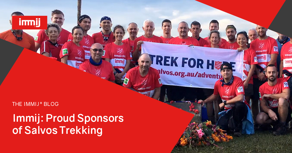Immij: Proud Sponsors of Salvos Trekking - Immij - Printing & Packaging